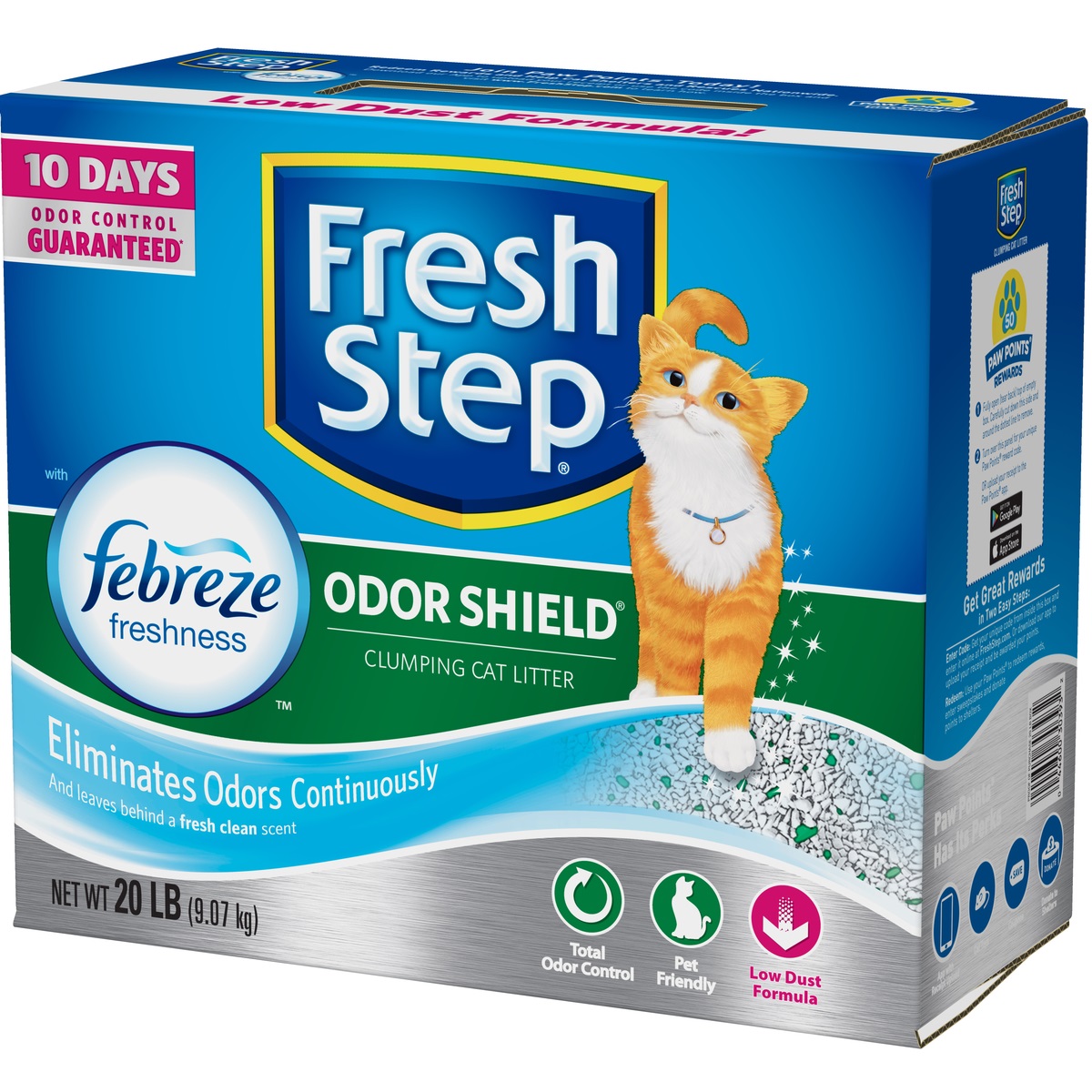 Producto Fresh step odor shield 20 libras